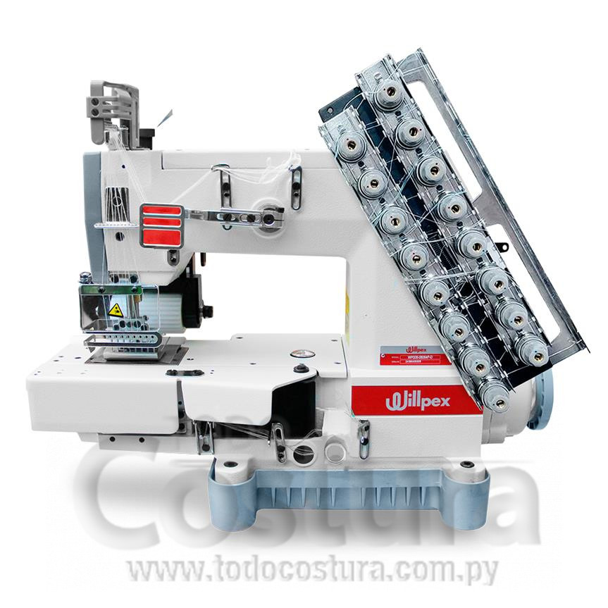 Todo Costura - ENGOMADORA 8 AGUJAS WILLPEX 008-08064P-D MOTOR INCORPORADO