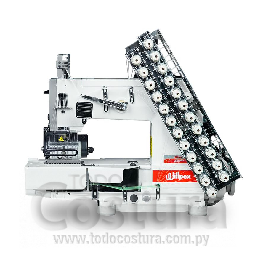 Todo Costura - ENGOMADORA 12 AGUJAS WILLPEX 008-12064P-D MOTOR INCORPORADO