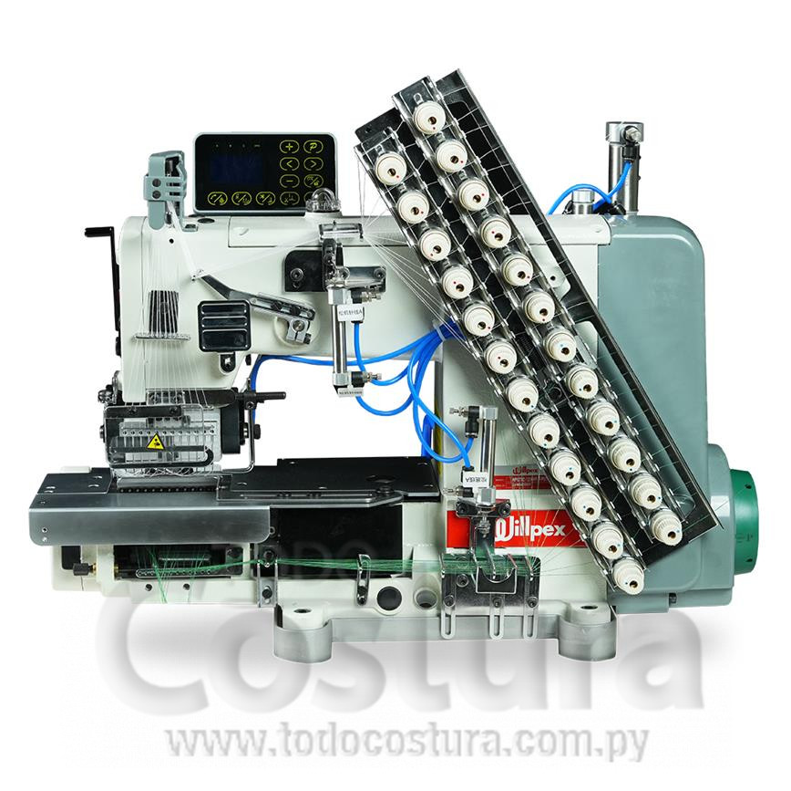 Todo Costura - ENGOMADORA 12 AGUJAS ELECTRONICA WILLPEX WP077C-12064P-D ...
